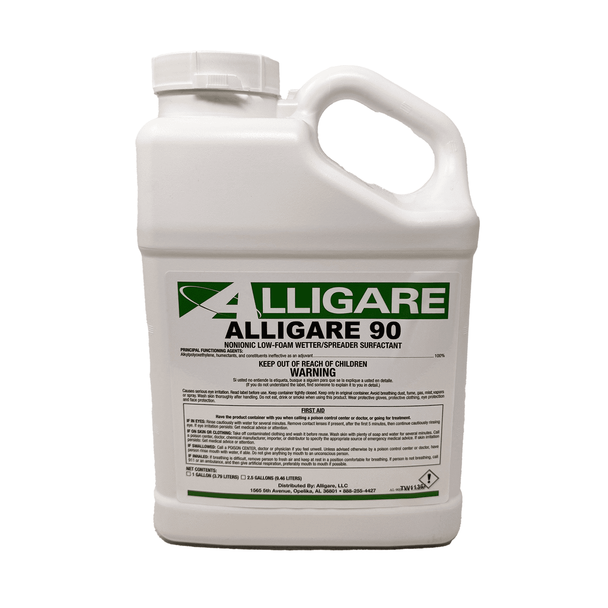 Alligare 90 Non-Ionic Surfactant - 128 fl oz Jug by Alligare - Walmart.com