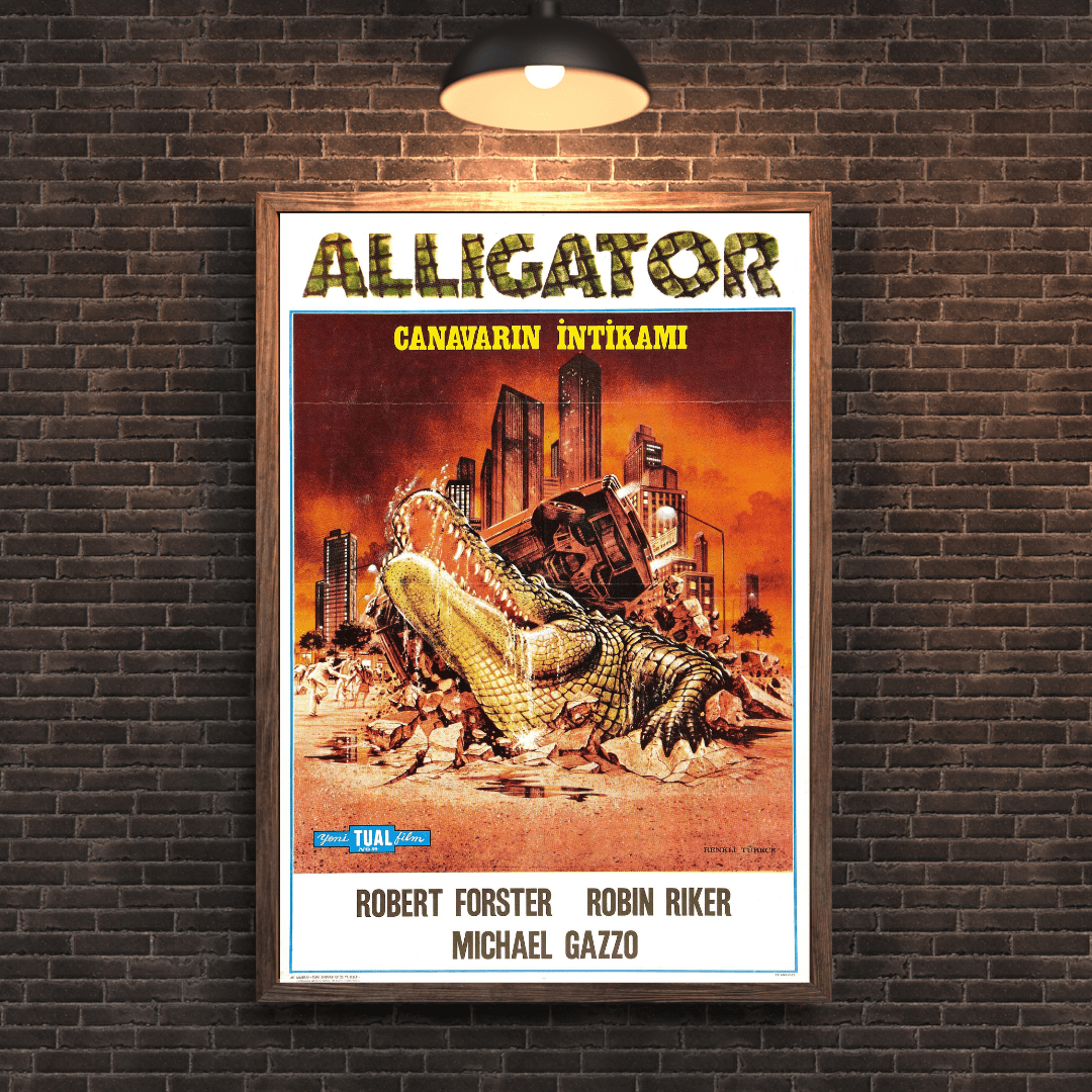 Alligator 03 Movie Poster - Vintage Horror Cult Classic Collectible Art ...