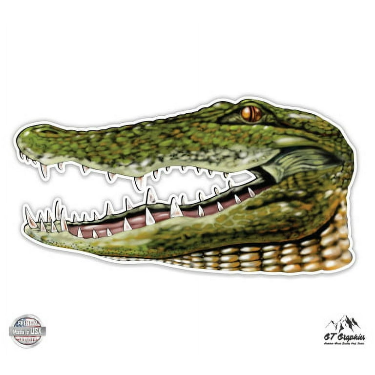 Alligator Wall Decal High Resolution Images Wallstickers Folies