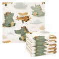 Alligator Airplane Kitchen Cloth Dish Towels for Drying Washing ...