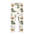 Alligator Airplane Printed Leggings Yoga Pants for in 4t to 10t ...