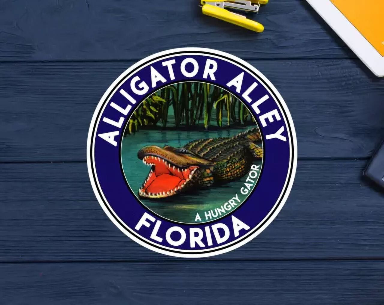 DOPASTICKER Alligator Alley Florida Everglades Decal National Park ...