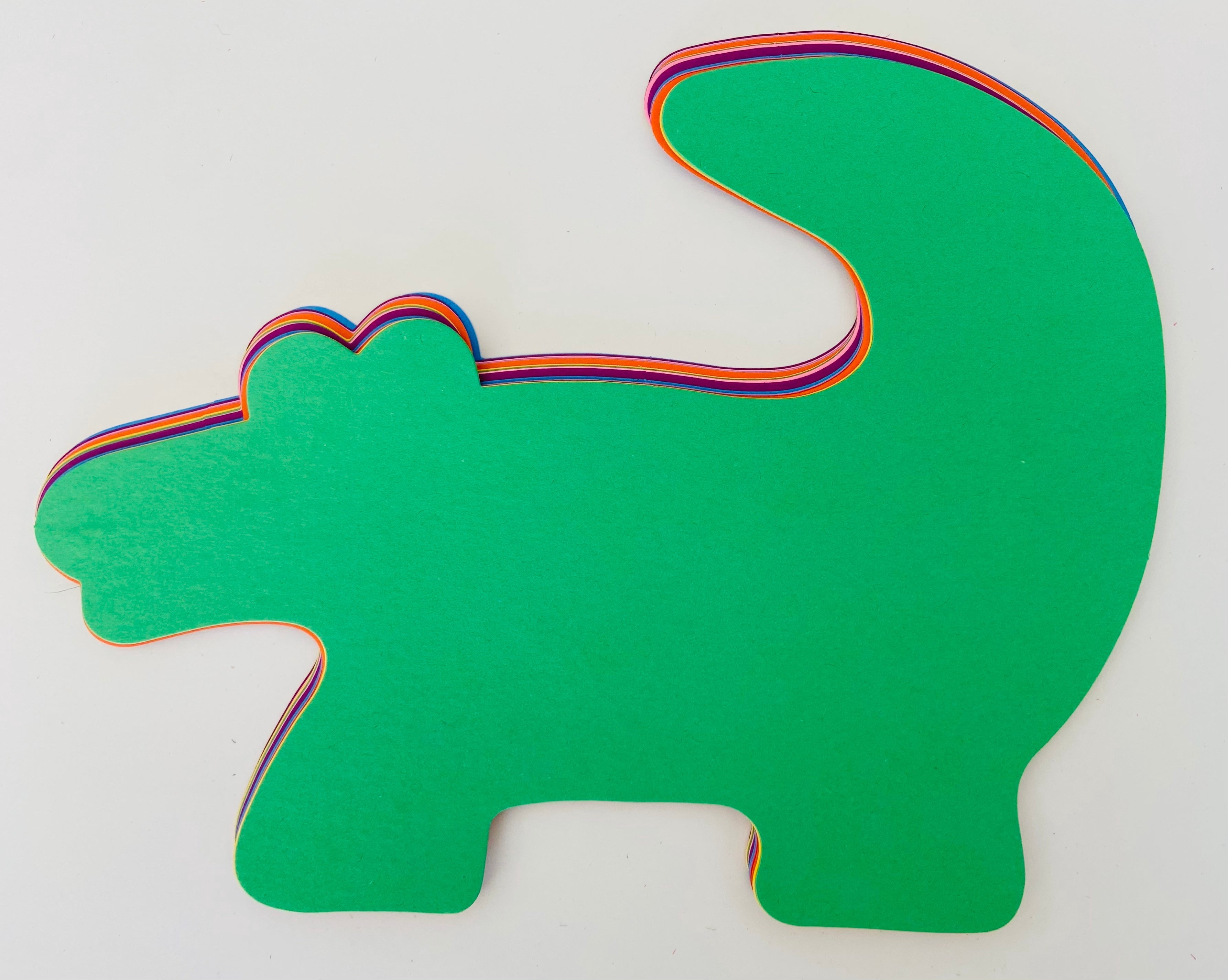 SHAPES ETC. Alligator Assorted Color Super Cut-Outs- 8” x 10” - Walmart.com