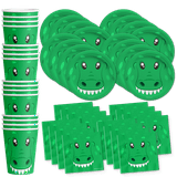 Alligator Birthday Party Supplies - Wild Animal Party Supplies - Baby ...