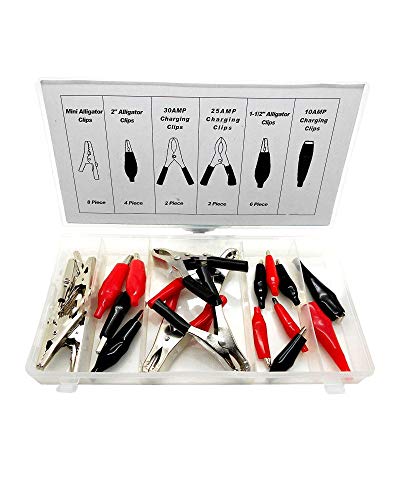 Alligator Clip Assortment Set - 60pc (Black) - Alligator Clips ...