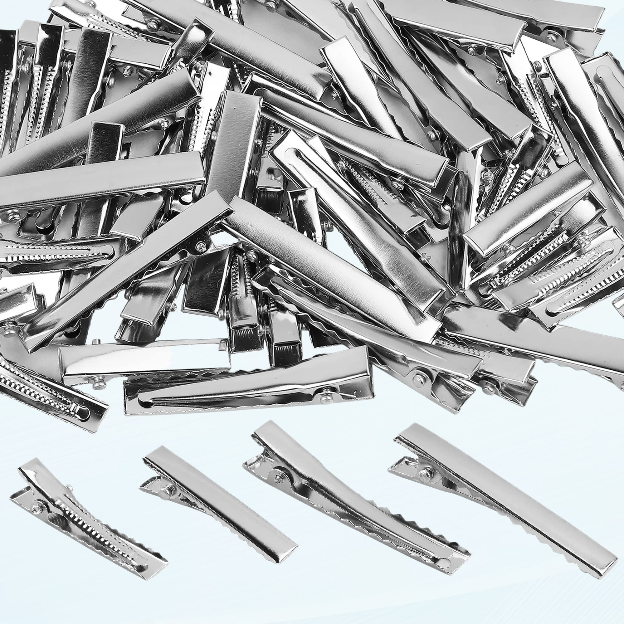 Alligator Clips for Bows, 50pcs Hair Clips, Metal Hair Bow Clips ...