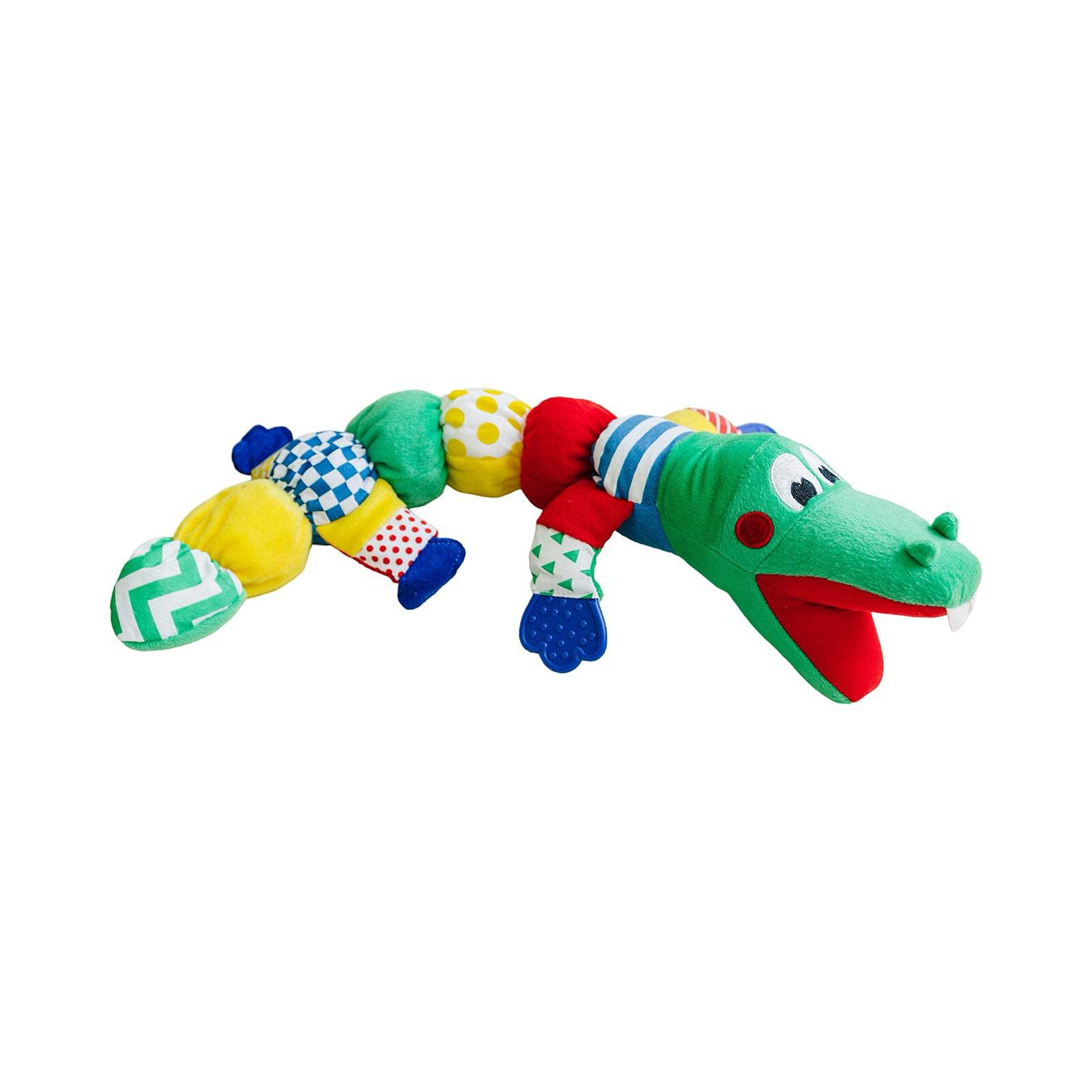 Alligator / Crocodile / Dragon Multi Sensory, Baby Teether Teething Toy ...
