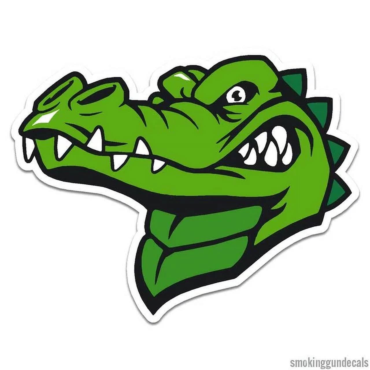 Alligator Crocodile Gator Sticker Indoor Outdoor Phone Decal Water ...