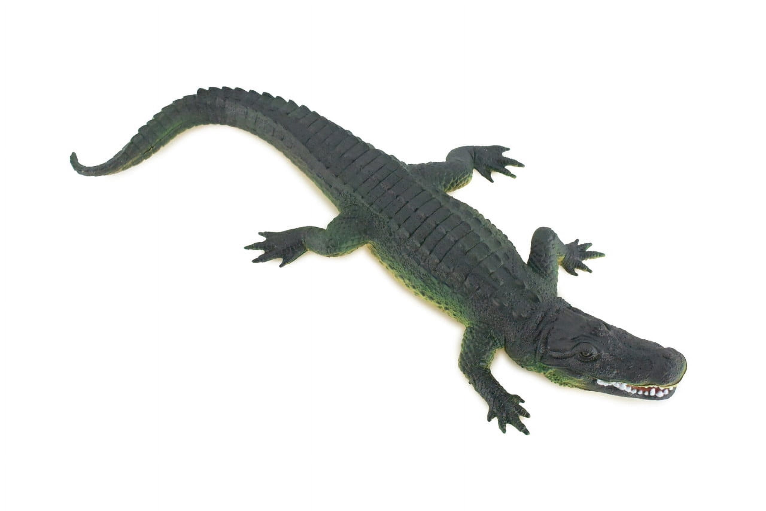 Alligator, Crocodile, High Quality, Hand Painted, Hard Rubber ...