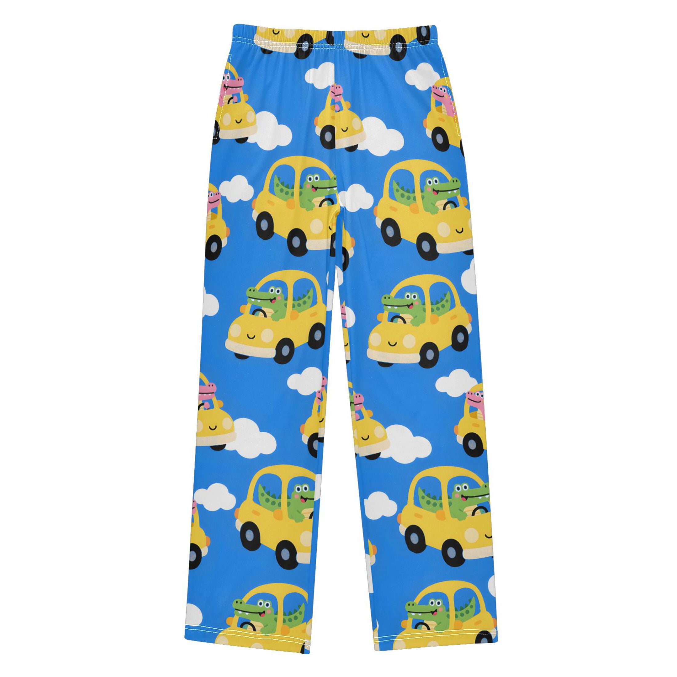Alligator Driving Pattern Pajama Pants Soft Lightweight Lounge Pants ...