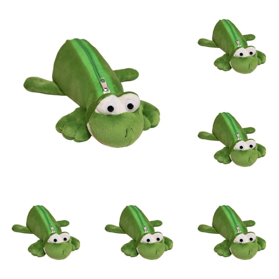 Alligator Figure Pouch, Cute Plush Animal Design Pencil Case Cosmetic ...