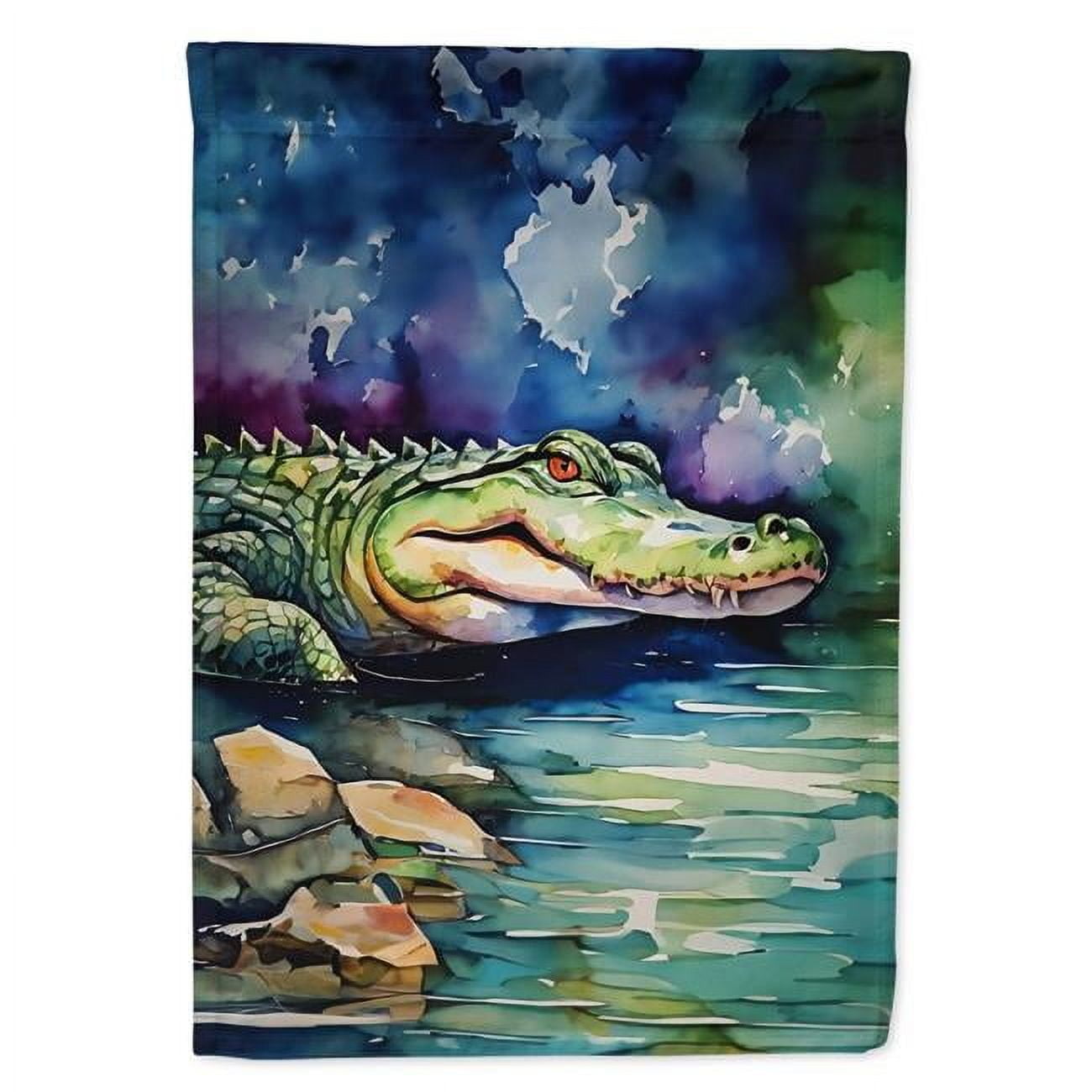 Alligator House Flag 28 in x 40 in - Walmart.com