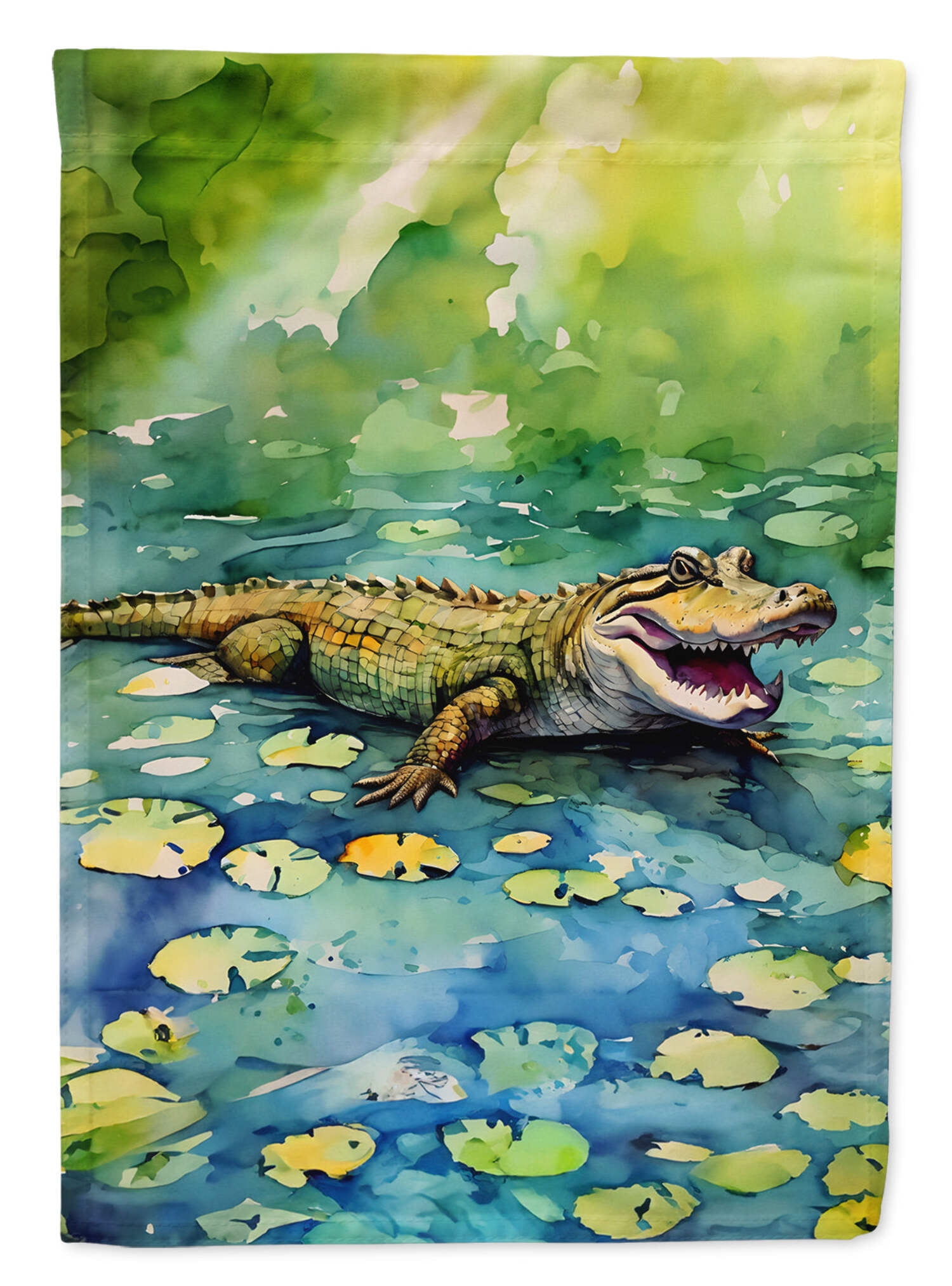 Alligator House Flag 28 in x 40 in - Walmart.com