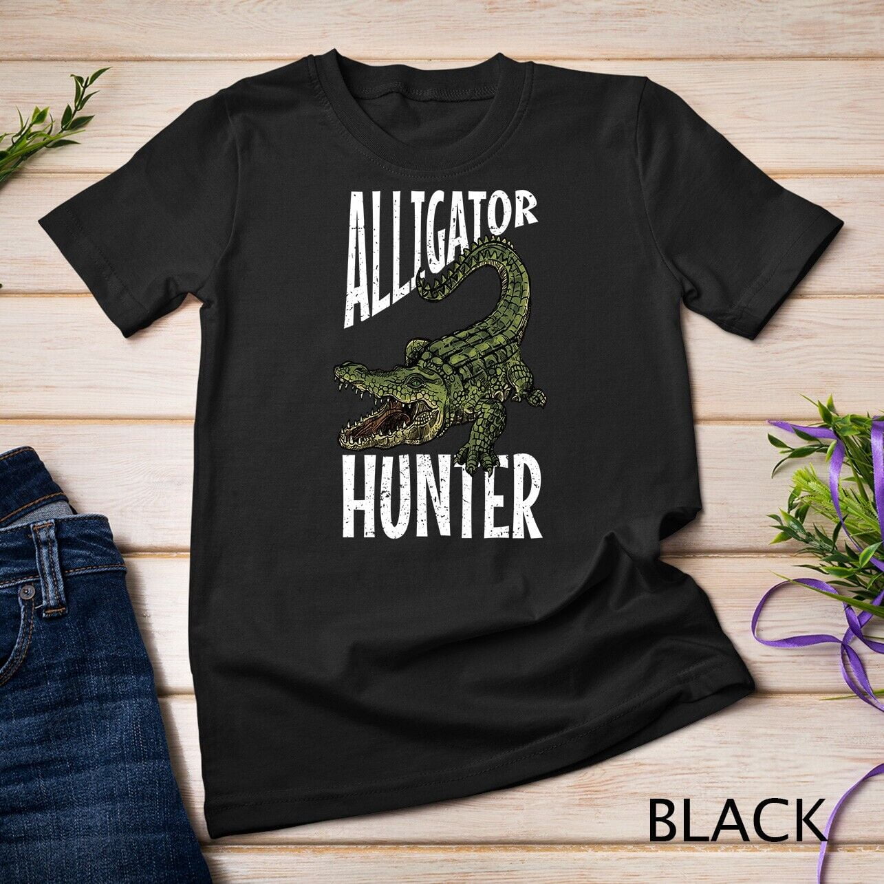 Alligator Hunter Crocodile Cute Gator Catchers Unisex T-shirt - Walmart.com