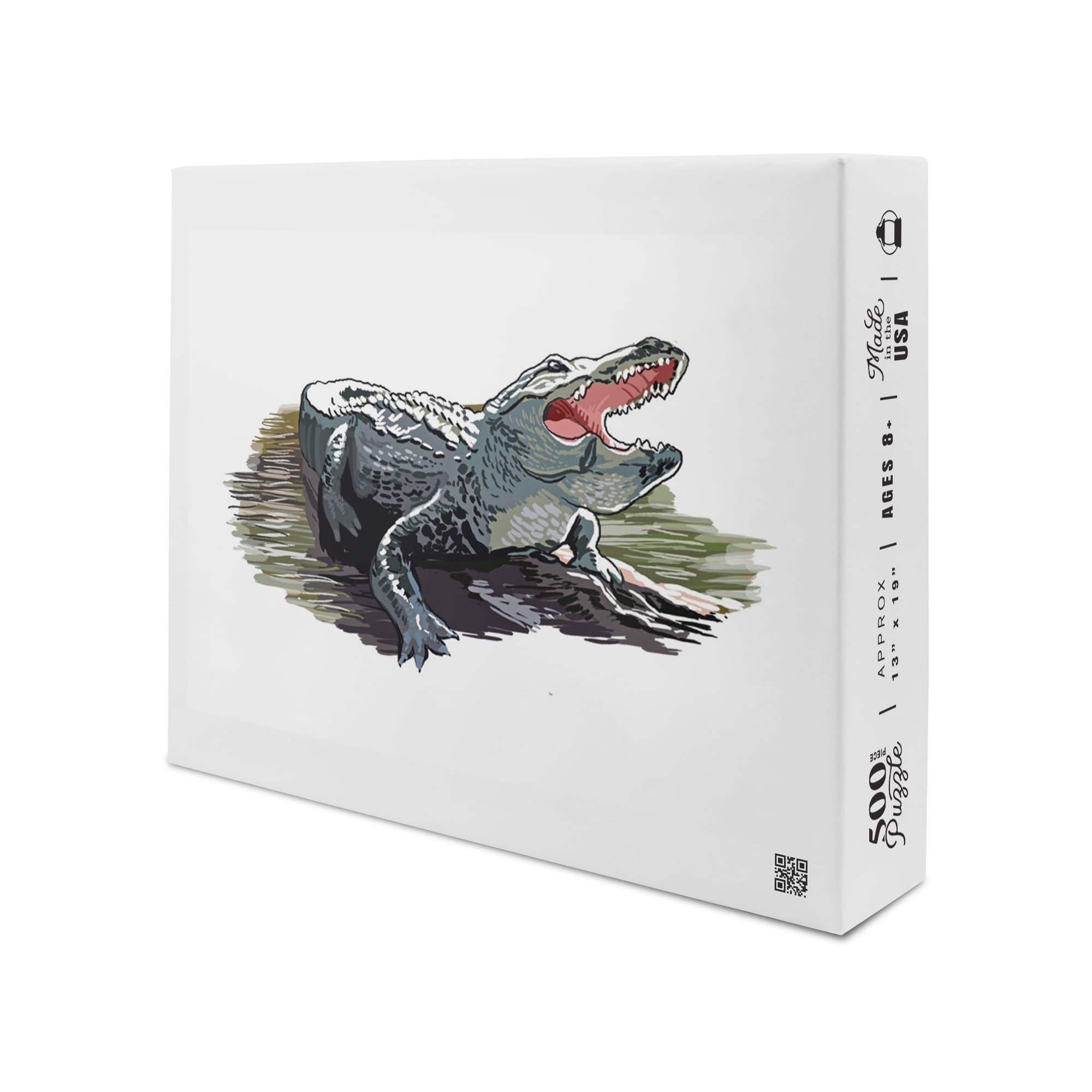 Alligator, Icon (19x27 inches, Premium 500 Piece Jigsaw Puzzle for ...