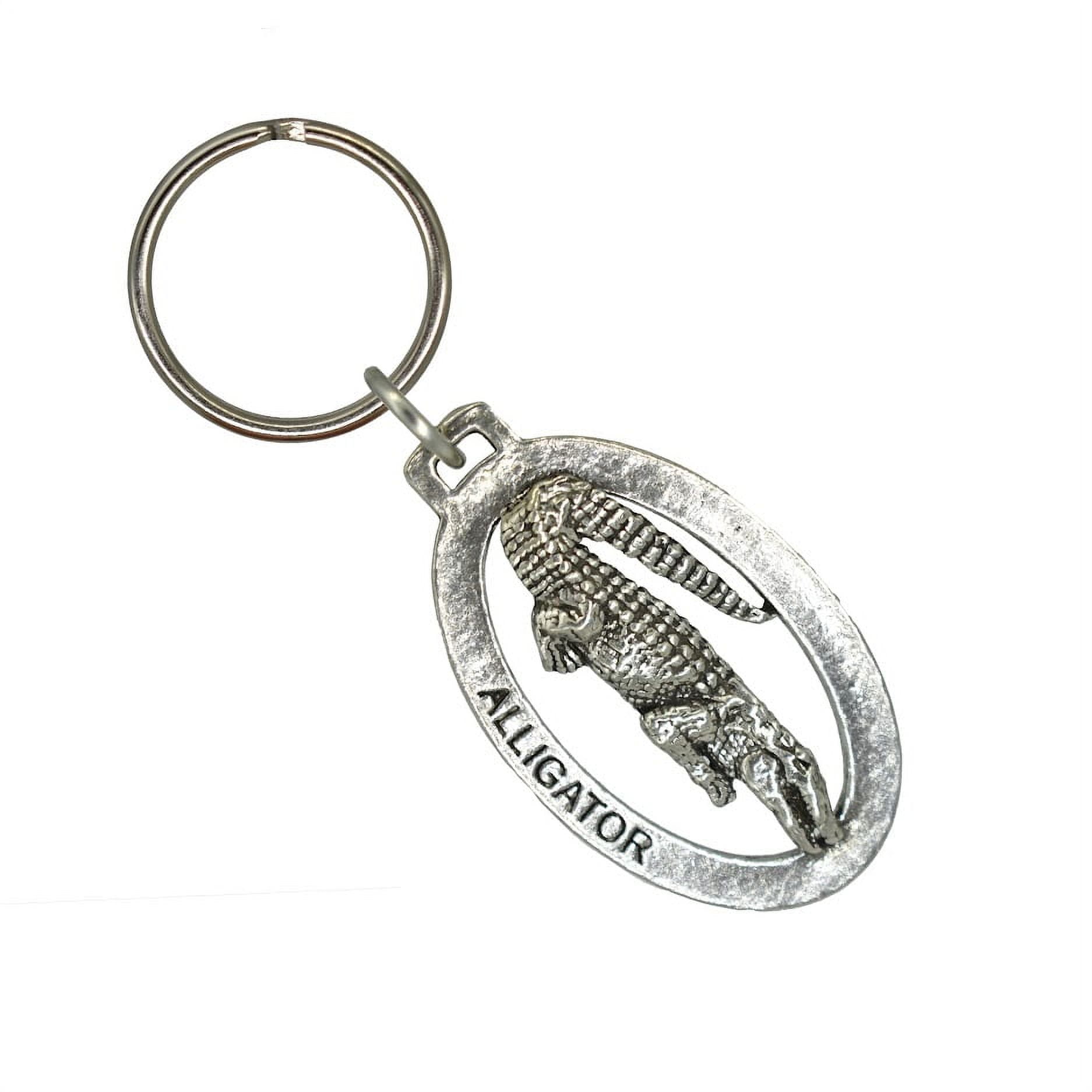 Alligator Keychain, Gator, Crocodile, Florida, Reptile, Key Fob, Key ...
