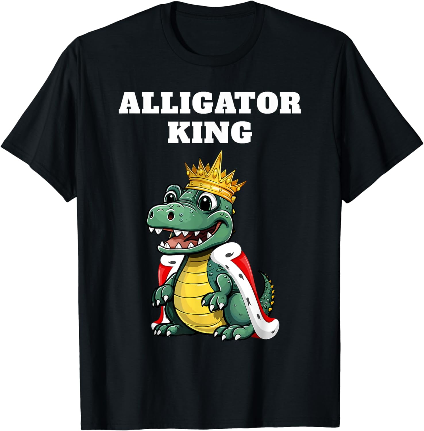 Alligator King | Mens Alligator Tshirt | Boys Alligator T-Shirt ...