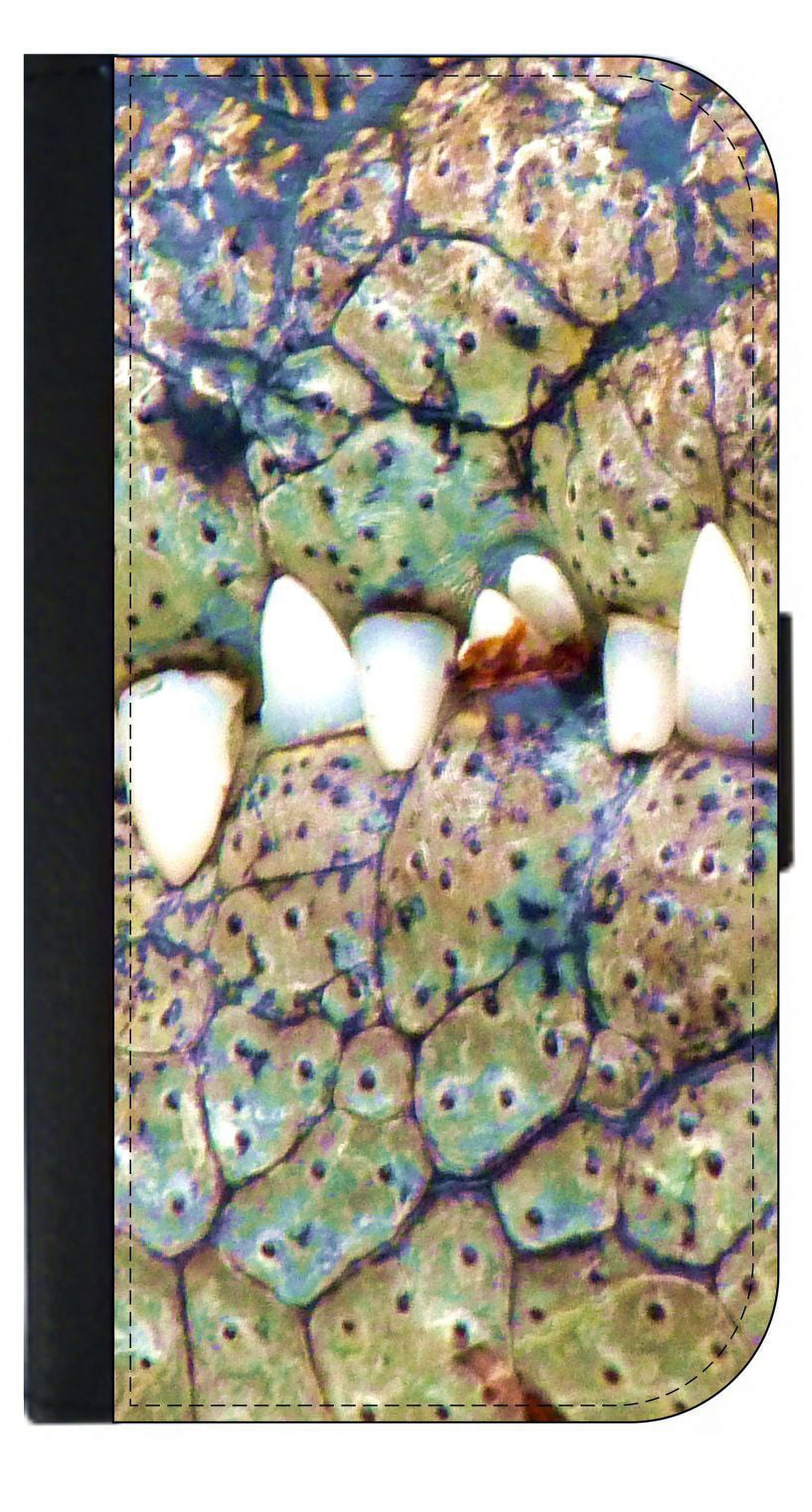Alligator Mouth Wallet Style Cell Phone Case with 2 Card Slots and a ...