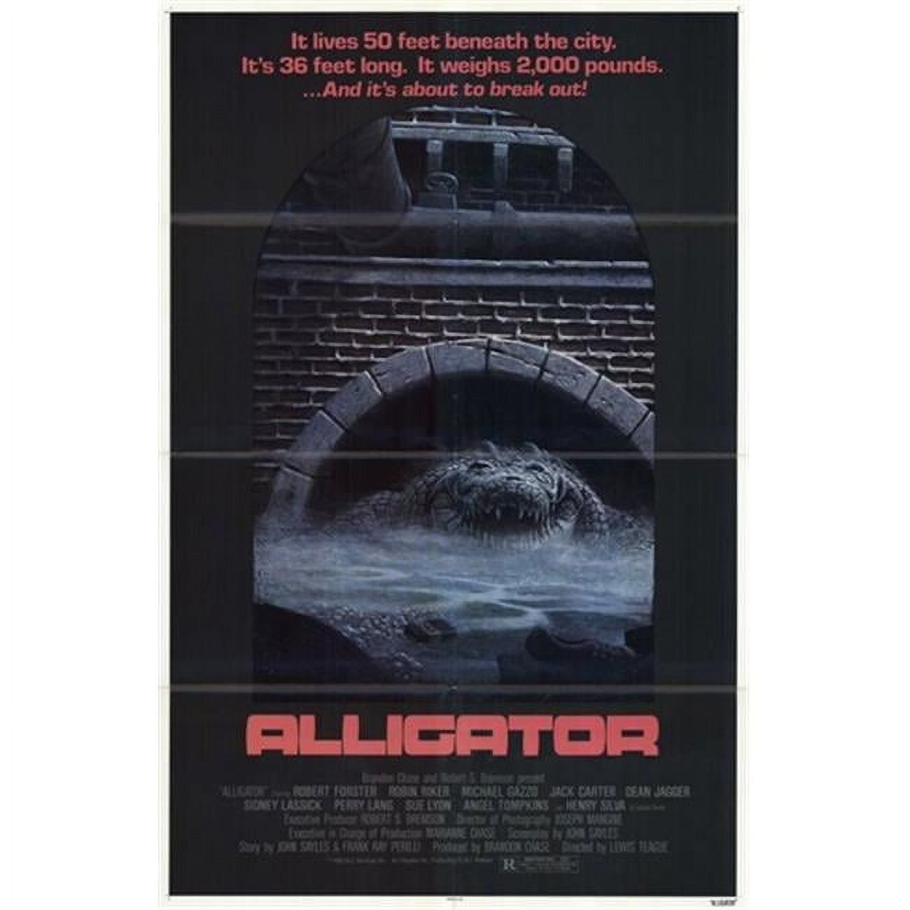 Alligator Movie Poster - 11 x 17 in. - Walmart.com