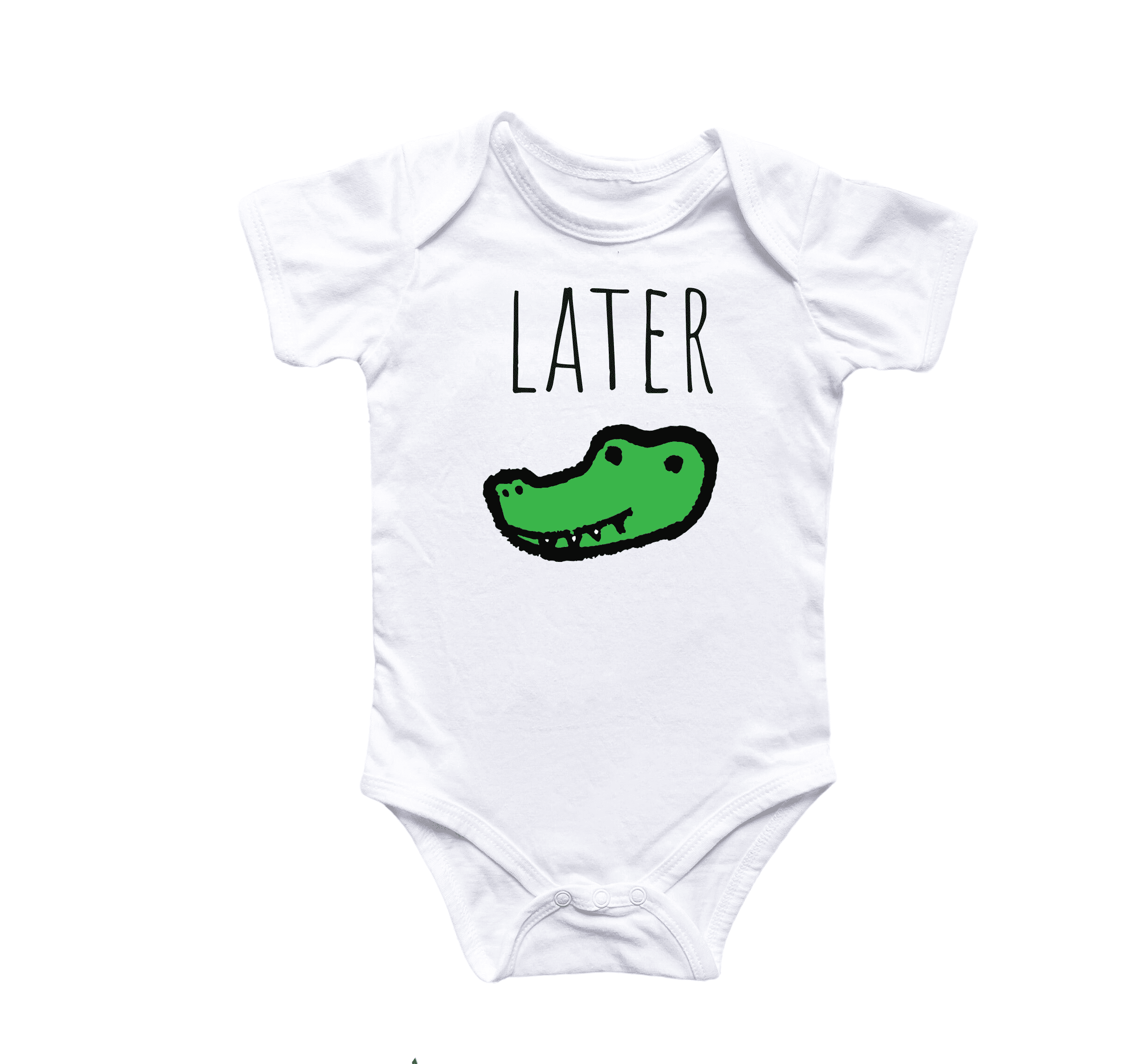Alligator Reptile - Baby Boy Girl Clothes Infant Bodysuit Funny Cute ...