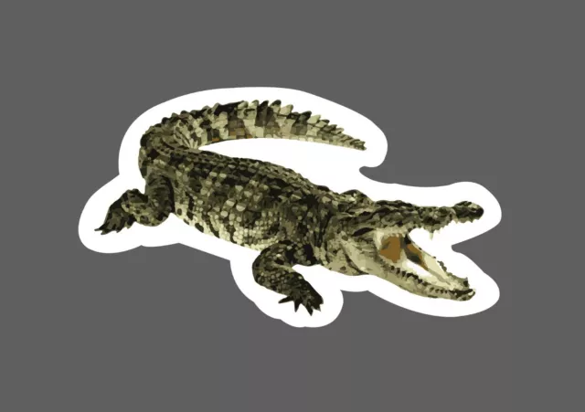 Alligator Sticker Attack Waterproof Sticker Phone Decal Water Bottle ...