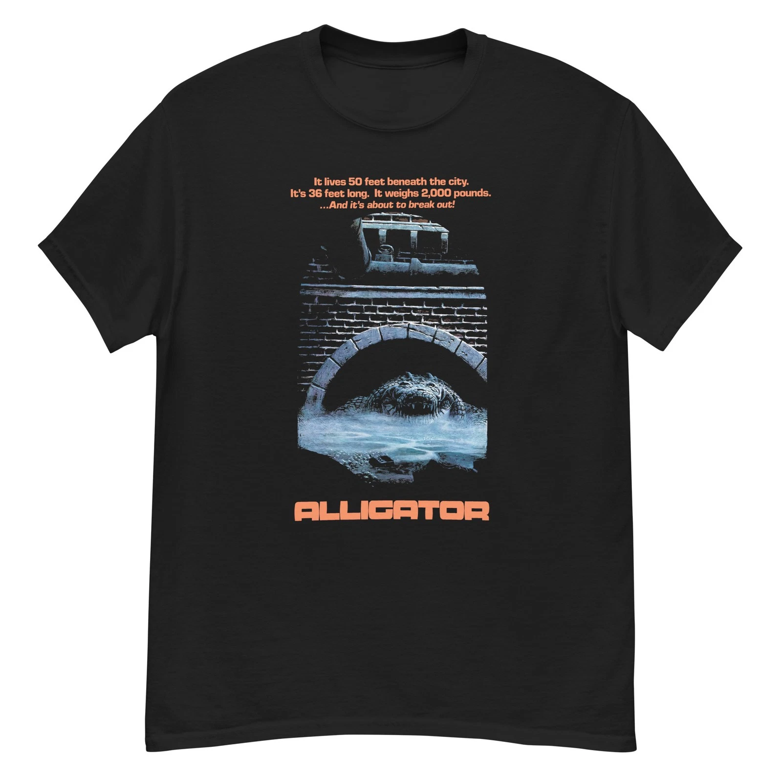 Alligator cult film fan art t-shirt - Walmart.com