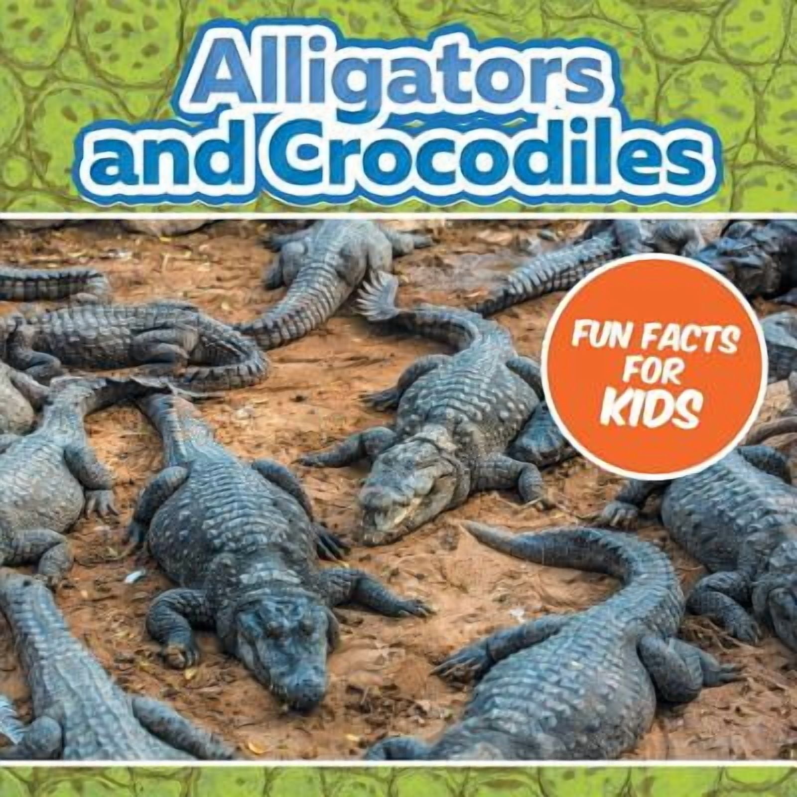 Alligators and Crocodiles Fun Facts For Kids (Paperback) - Walmart ...
