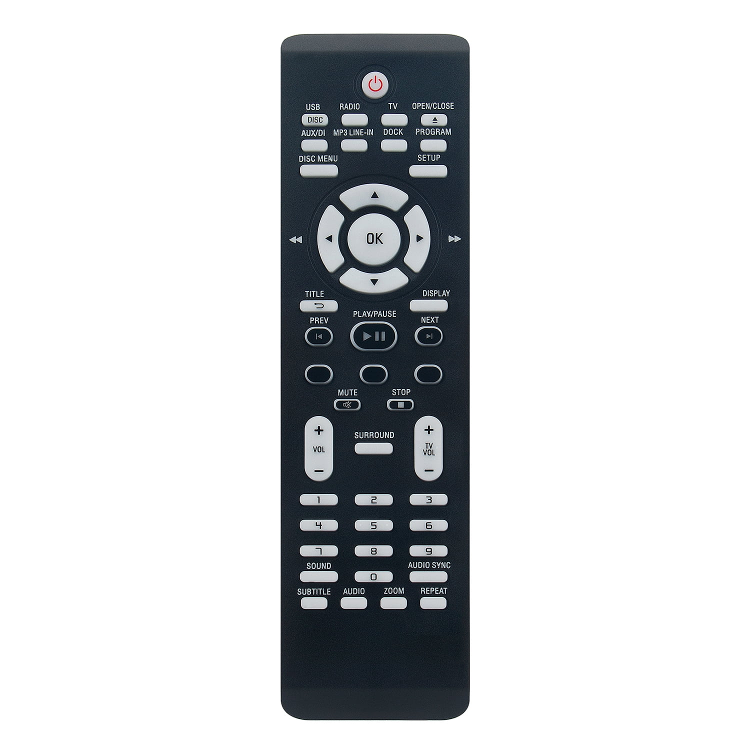 Allimity 996510001263 Replaced Remote Control Fit For Philips DVD Home ...