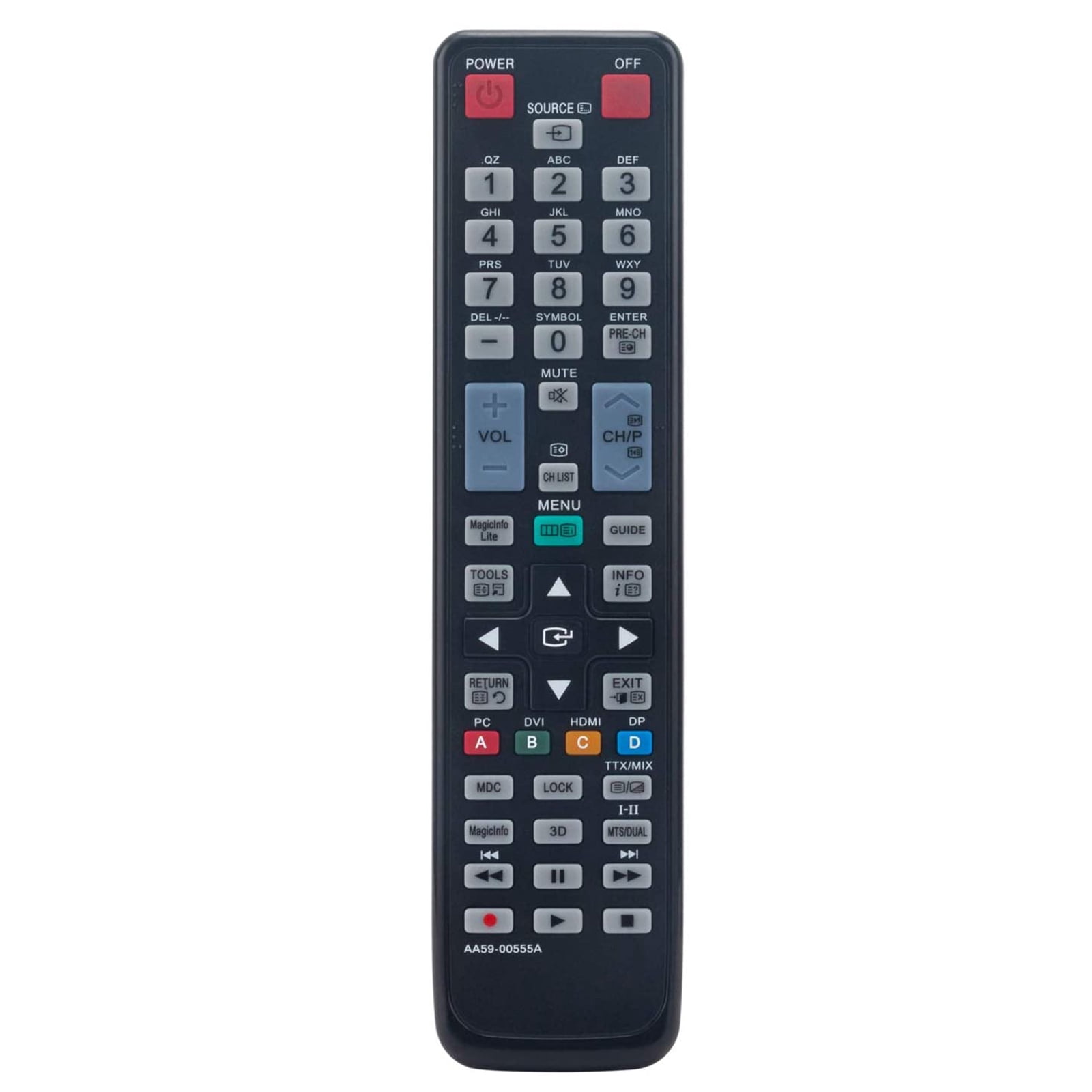 Allimity AA59-00555A Replaced Remote Compatible with Samsung LFD ...