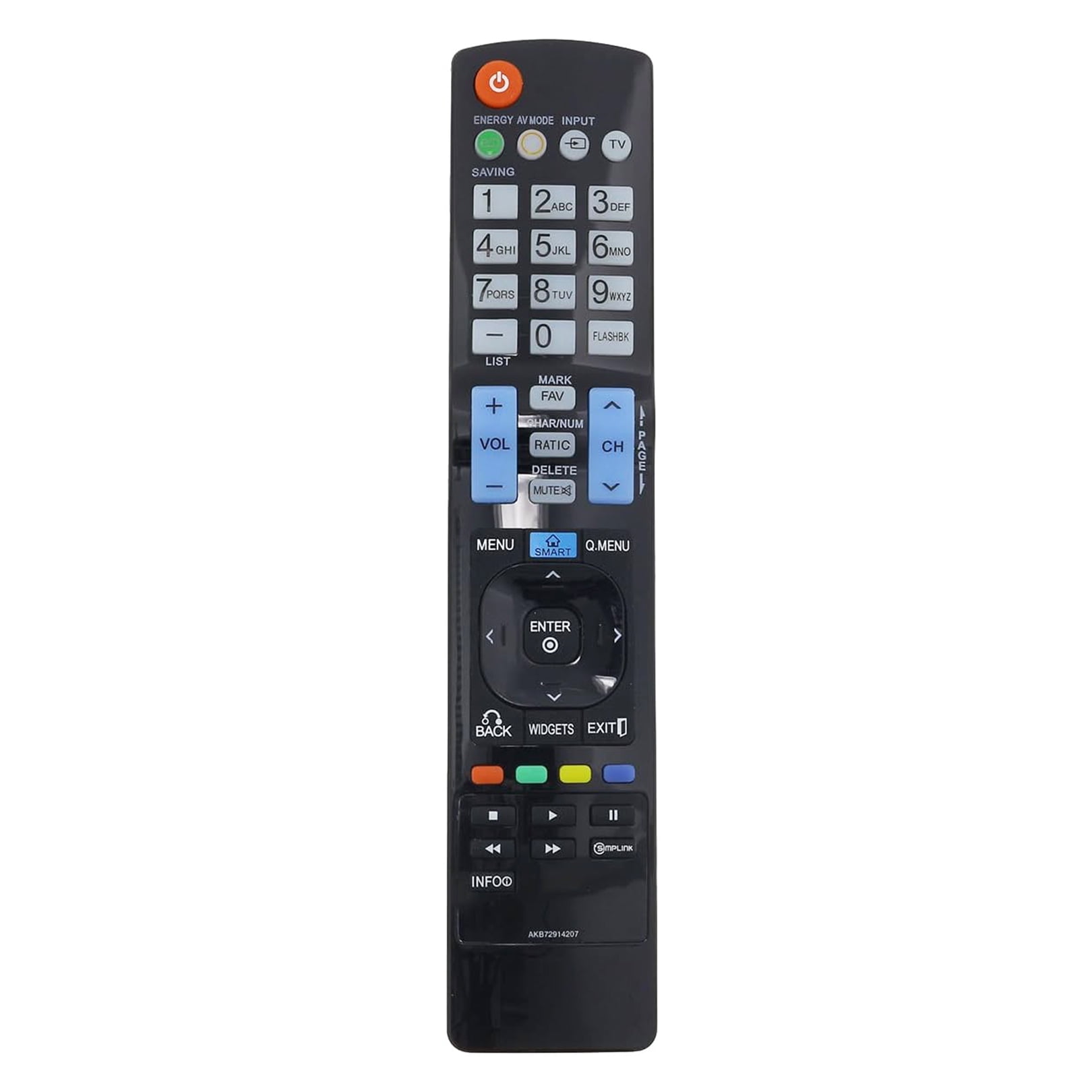 Allimity AKB72914207 Replaced Remote Control Fit For LG TV 42LD550 ...
