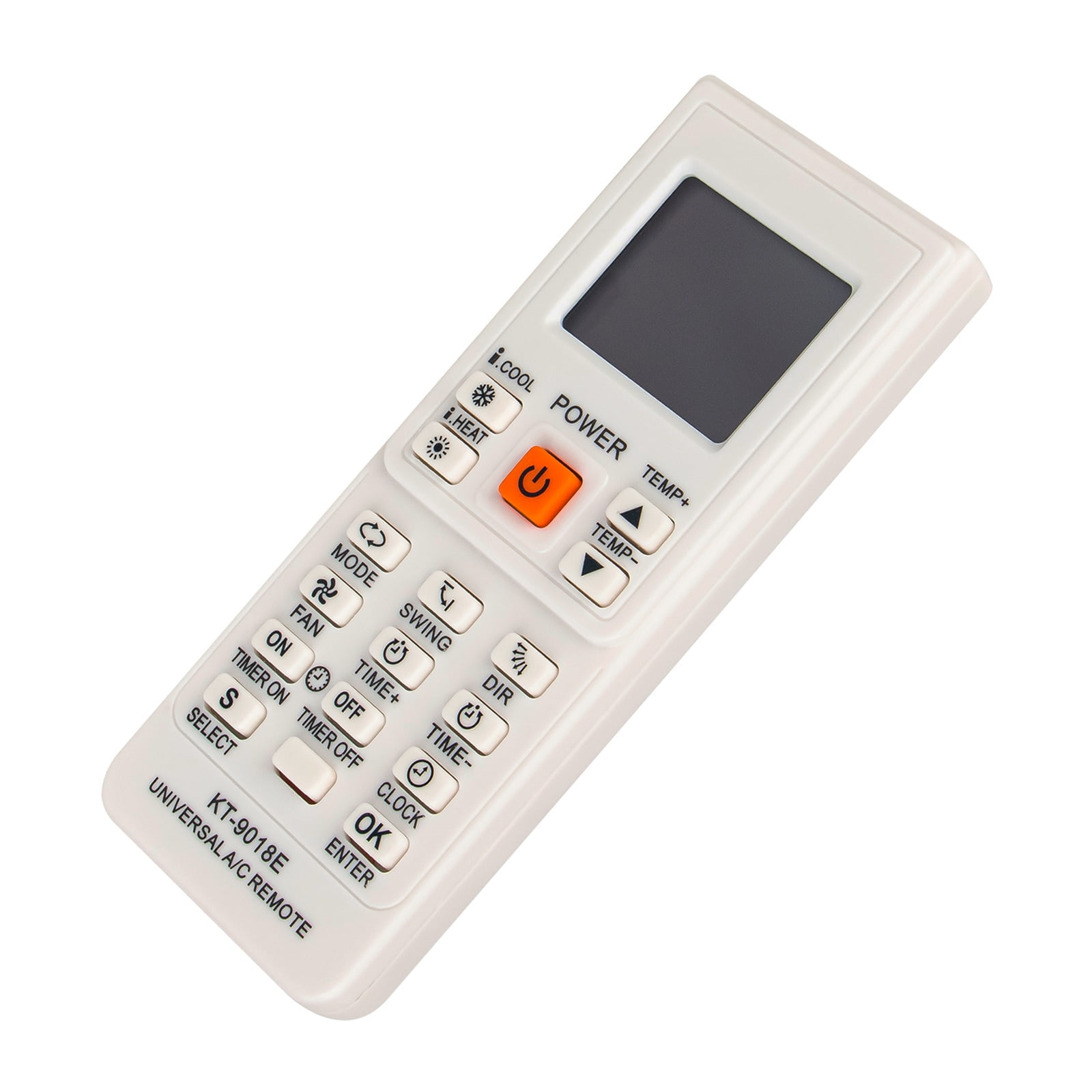 Allimity KT-9018E Relaced Remote Control Fit For Universal AC Remote ...