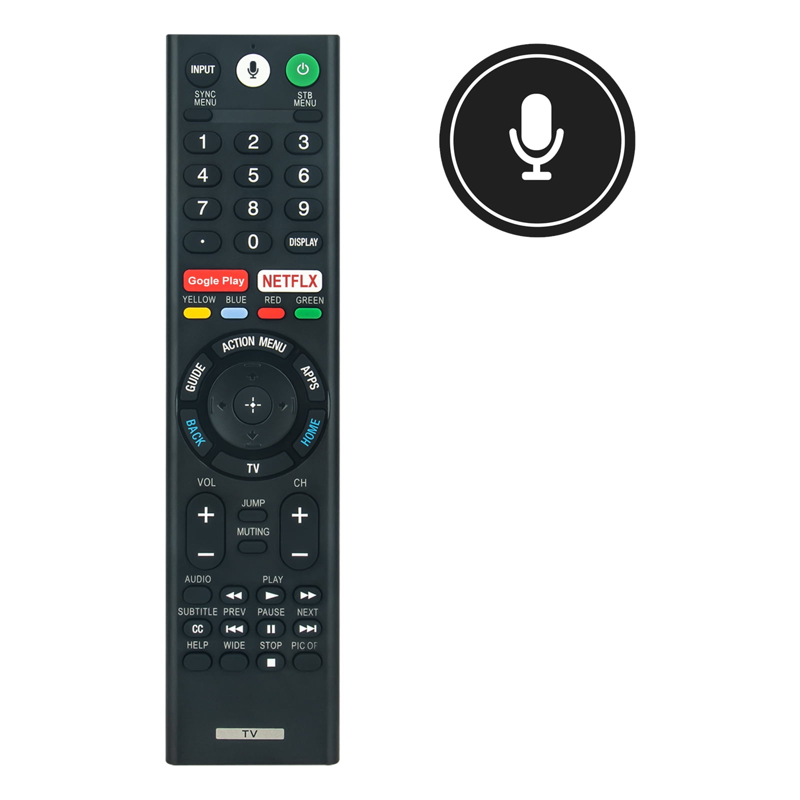 Allimity RMF-TX300U Voice Replaced Remote Control Compatible with 4K ...