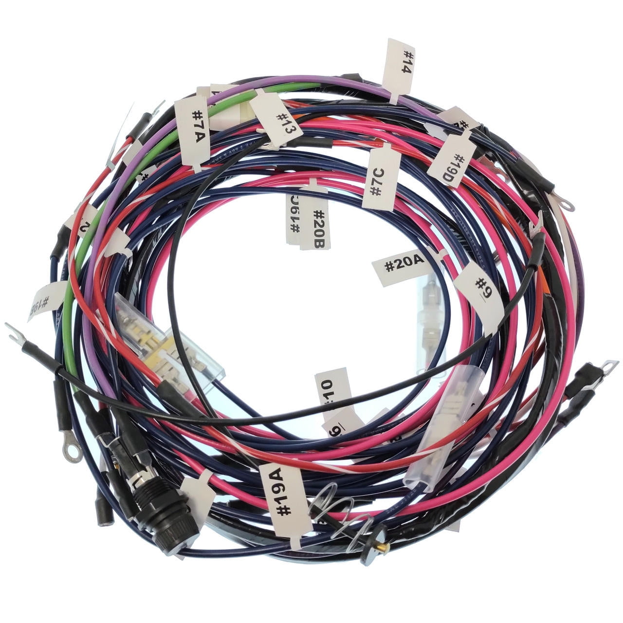 Allis Chalmers D17 Gas Series IV Complete Wiring Harness Modified For ...
