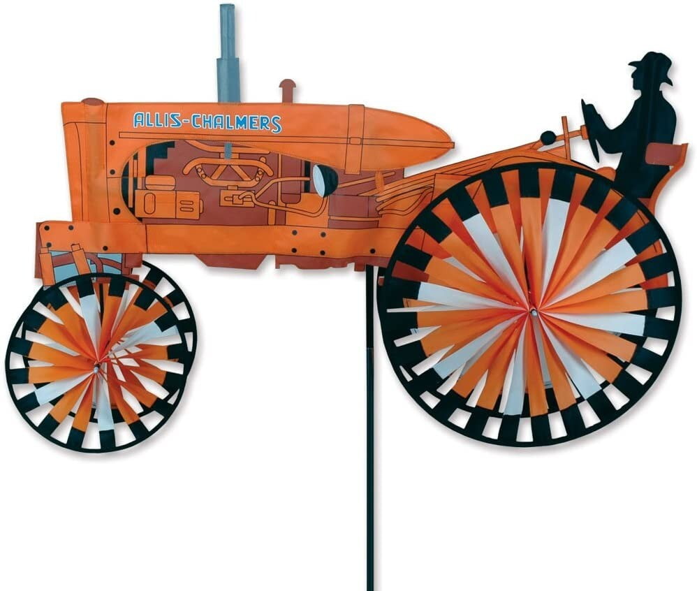Allis Chalmers Tractor Spinner, Yard Stake, Garden Decor by Premier ...