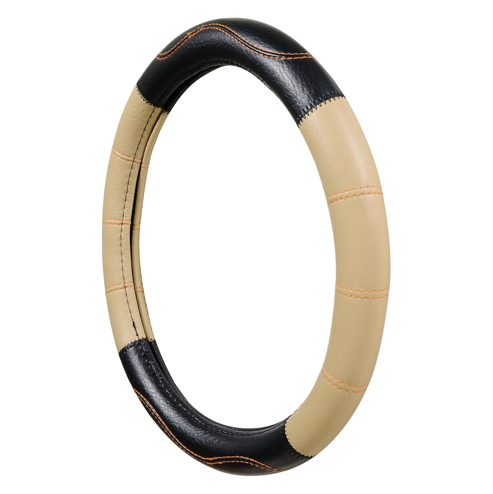 Touring Black/Tan Steering Wheel Cover Allison Corp 546596 - Walmart ...