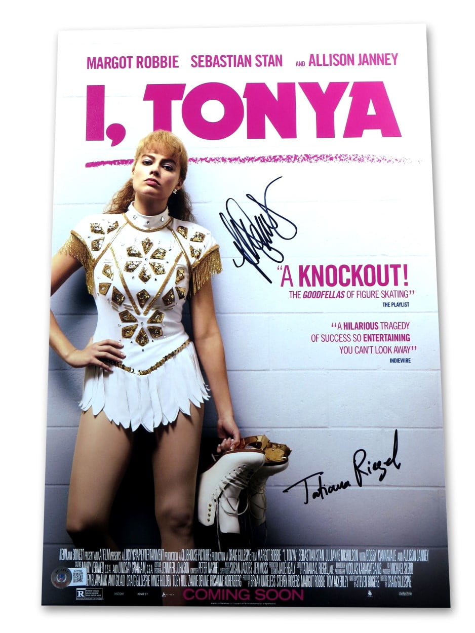Allison Janney Tatiana S. Riegel Autographed 12X18 Photo I, Tonya BAS ...