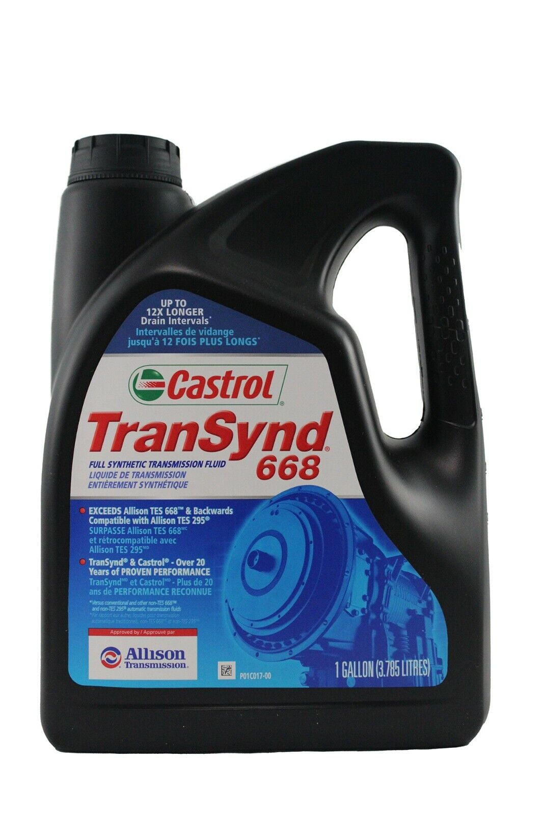 Allison TranSynd TES 668 Full Synthetic Transmission Fluid - 1 Gallon ...