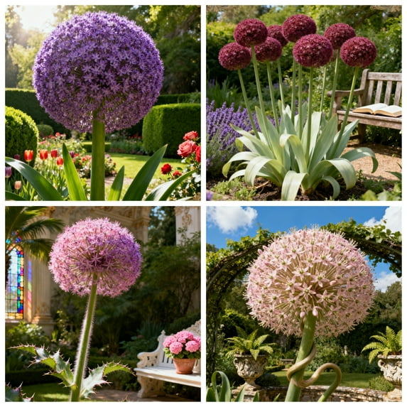 Allium Bulbs/Landscape Design Plants/Outdoor/Garden/Indoor/ Simple to ...
