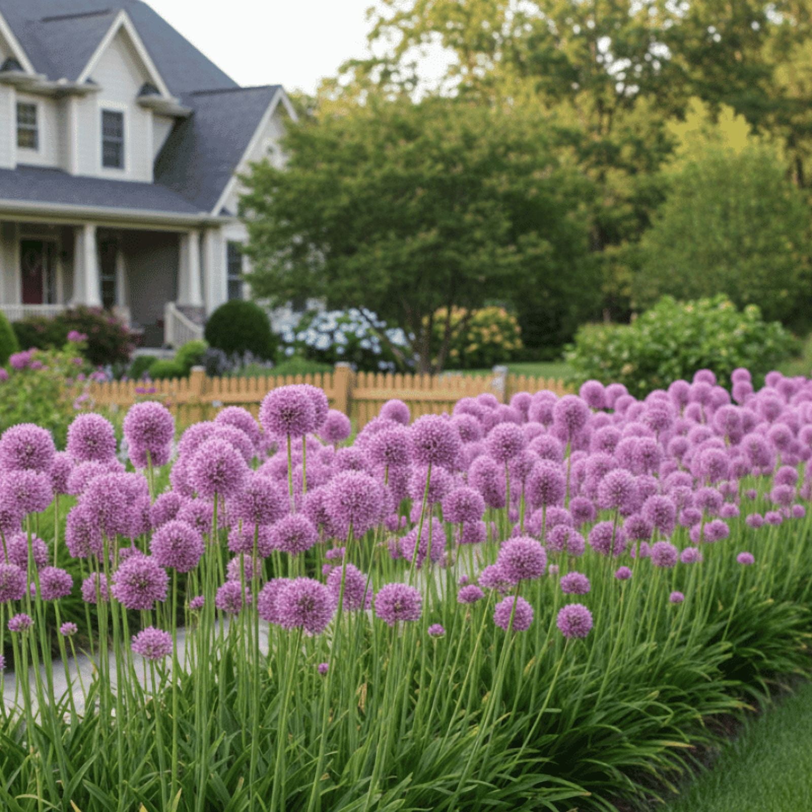 50 Allium Millenium Bulk Landscape and Culinary Plants Flowers Herbs ...