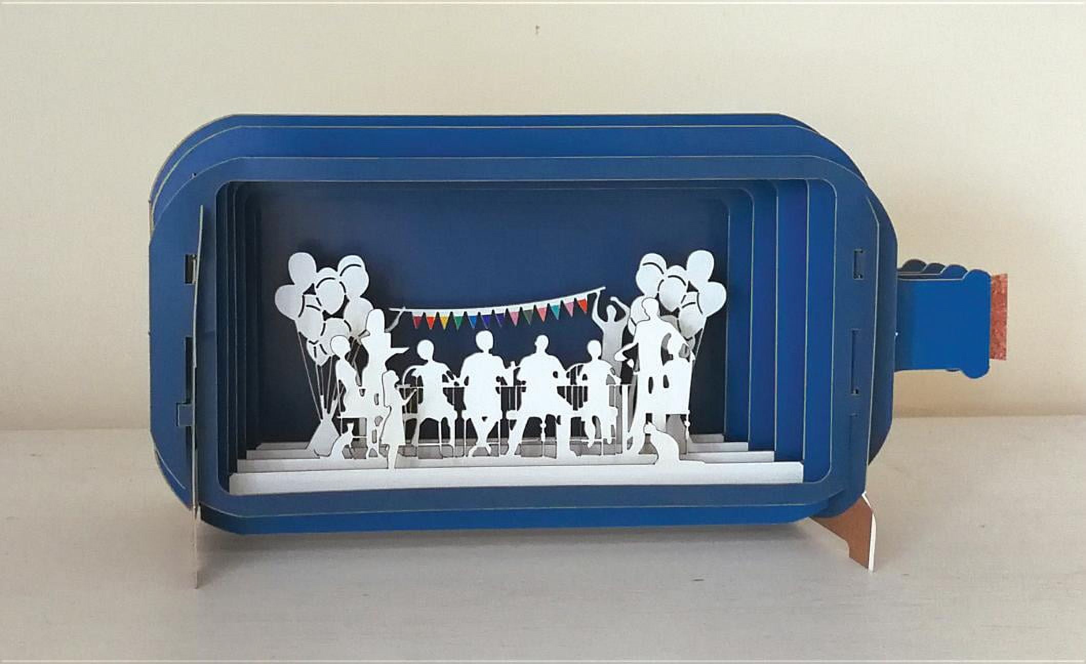 Alljoy Design People at Party with Balloons and Decorations 3D Pop Up ...