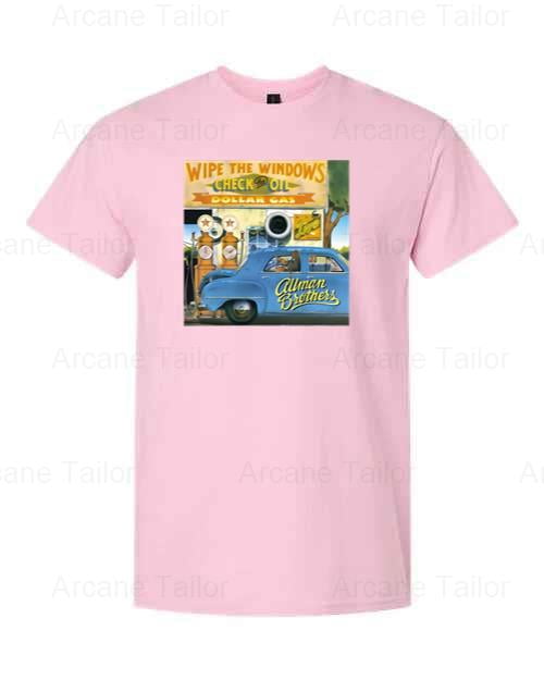Allman Brothers Tee, Wipe the Windows Album Cover Rock Band Graphic ...