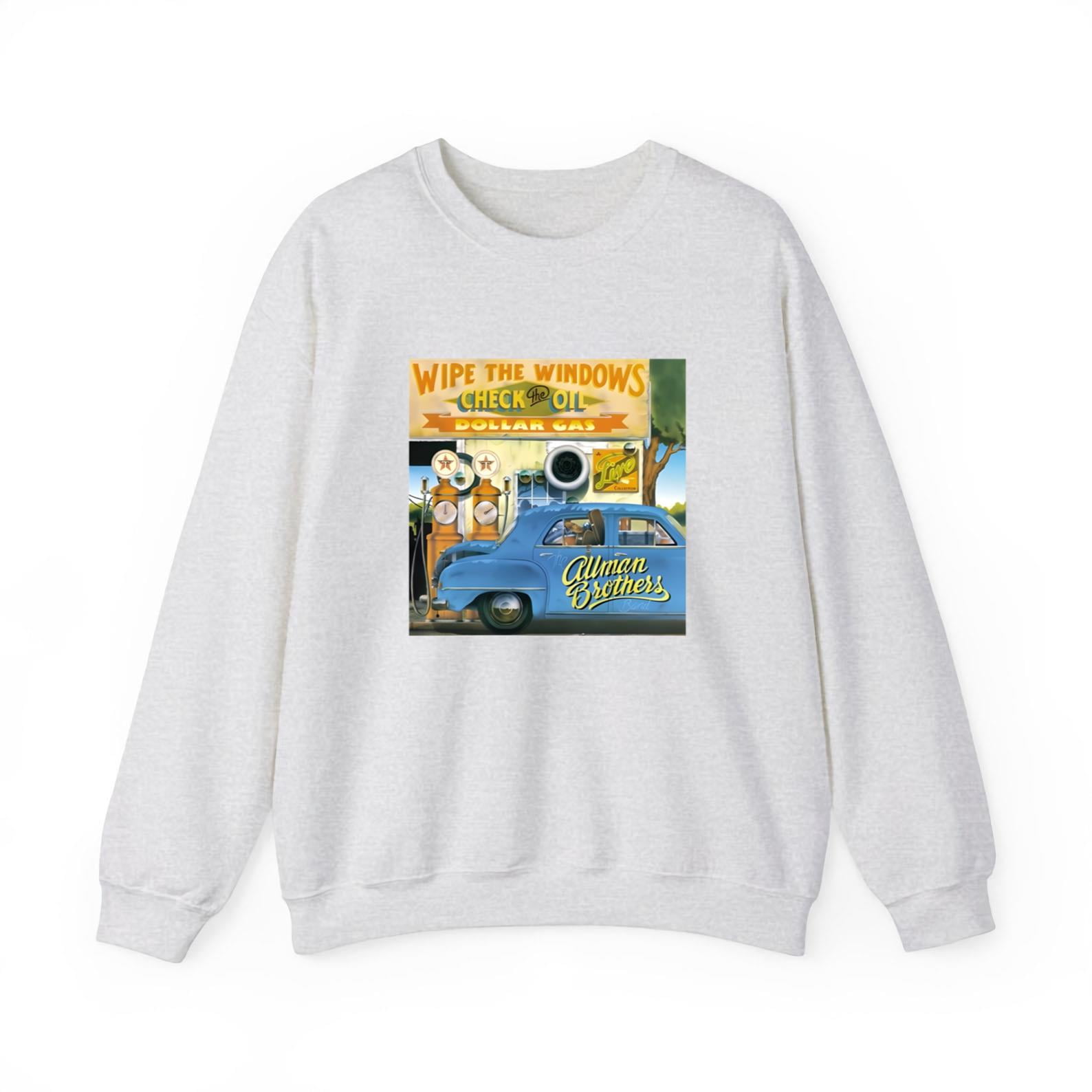Allman Brothers Wipe the Windows Album Graphic Rock Band T-Shirtunisex ...