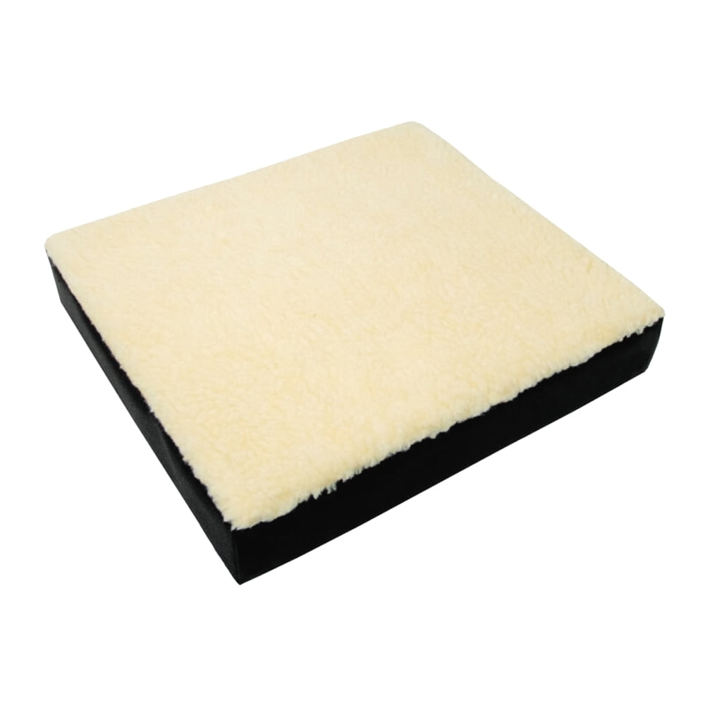 Allman - Fleece Supra Foam Seat Sofgel Cushion for Bed Sores 3.5"H x 16 ...