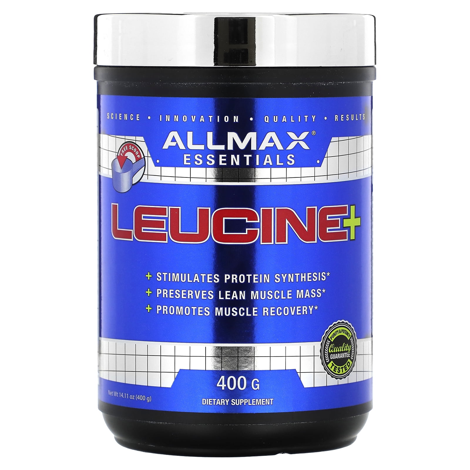 Allmax Leucine Amino Energy Booster for Healthy Performance & Lean ...