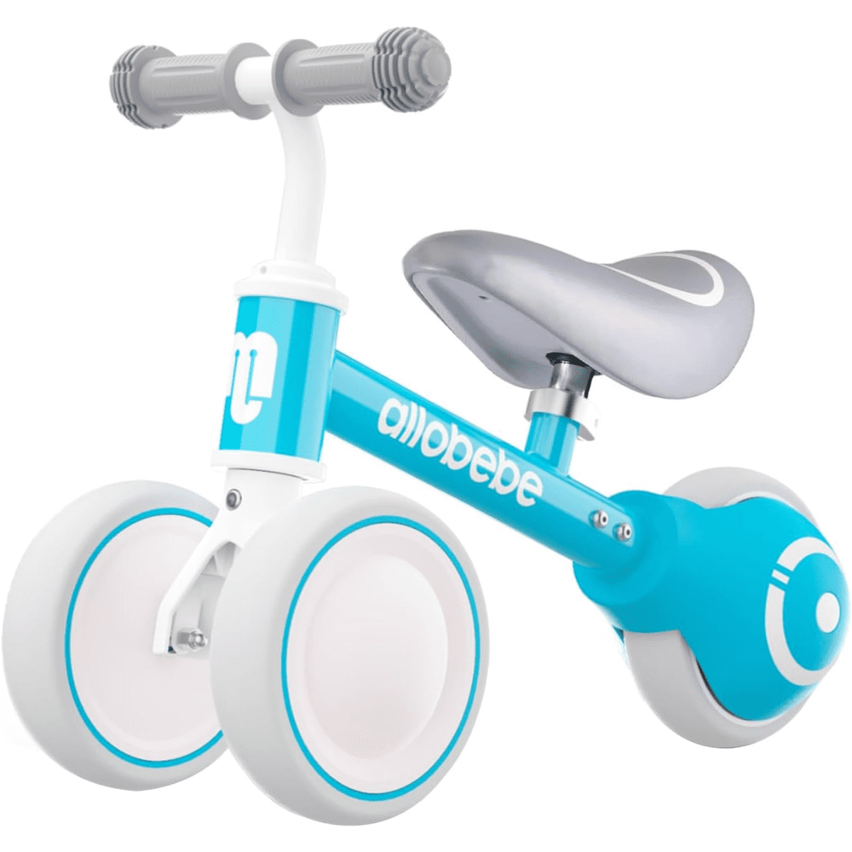Allobebe Baby Ride-On Balance Bike for 12–30 Months, Adjustable Seat ...