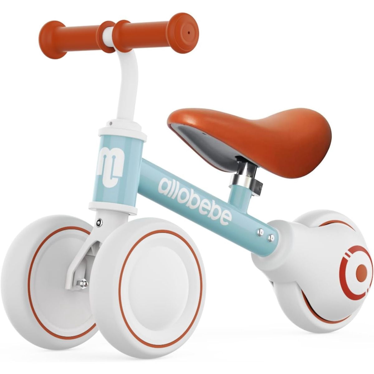 Allobebe Baby Ride-On Balance Bike for 12–30 Months, Adjustable Seat ...