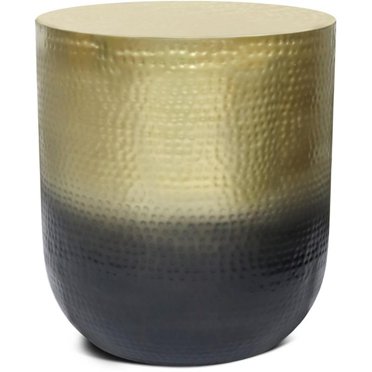 Willie Small Side Table, Gold Powder-Coated Metal - Walmart.com