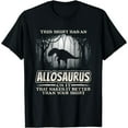 Allosaurus Dinosaur Funny Theropod Dino T-Shirt T-Shirt - Walmart.com