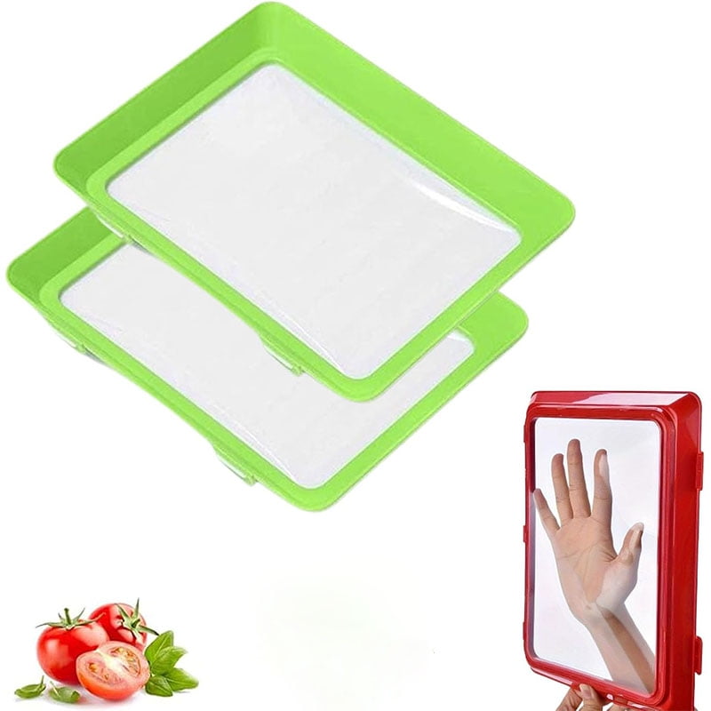 Allowancek Reusable Food Preserving Tray, Allowancek Food Container ...