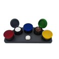 Alloy 5-Dish Watch Oiler Kit With Color-Coded Plates For Lubricant ...